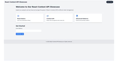 Theme Context Free React Tailwind Component