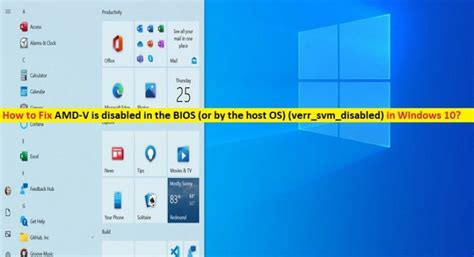 Fix AMD V Is Disabled In The BIOS Or By The Host OS Verr Svm Disabled Techs Gizmos