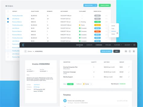 Dashboard Inspo By John Cater Dribbble