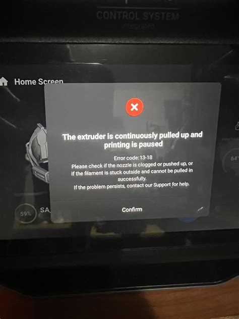 Snapmaker Artisan Error 13 18 Rsnapmaker