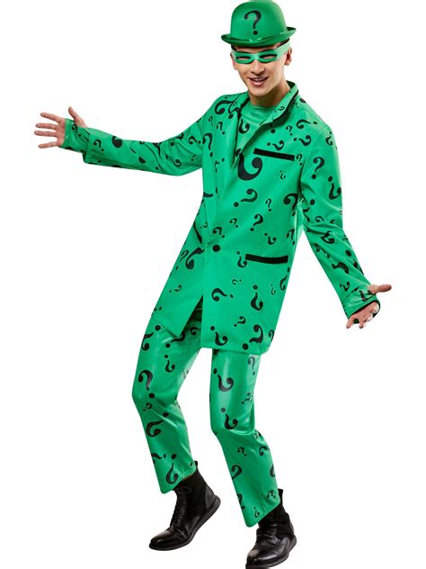 Mens Batman Forever Riddler Costume Deluxe