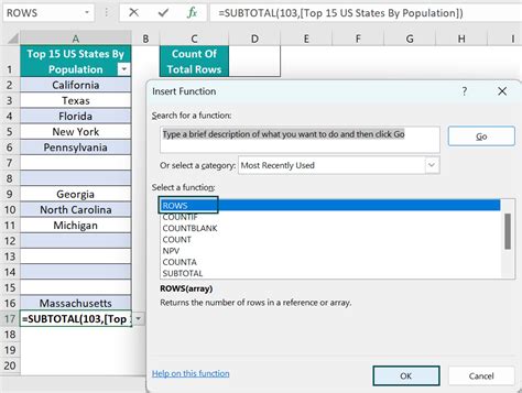 Count Rows In Excel Top Ways With Step By Step Examples