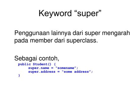 ppt inheritance polymorphism dan interface powerpoint presentation