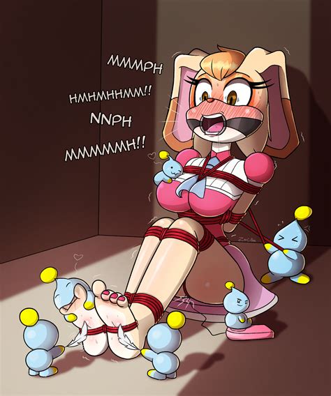 Rule 34 Anthro Blush Bodily Fluids Bondage Bound Breast Play Breast Snuggle Breasts Chao