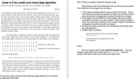 Part 1 Write Up A Program Algorithm Pseudo Code