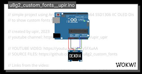 u8g2 ui test2 wokwi esp32 stm32 arduino simulator