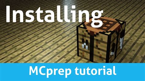 Install Mcprep Blender 2 7 Minecraft Addon Tutorial Youtube