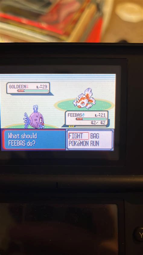 [3] Finally Found A Shiny Feebas In Sapphire What A Grind R Shinypokemon