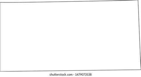 Foster County Map State North Dakota Stock Vector Royalty Free