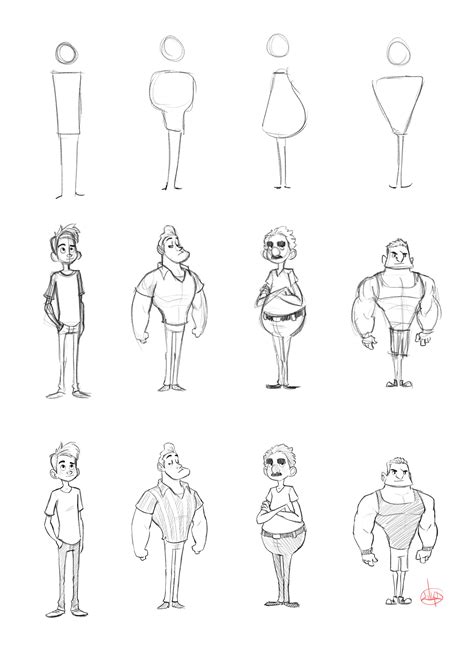Character Design Cartoon Character Sketches Character Design