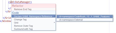 New XAML Features In CodeRush For Visual Studio