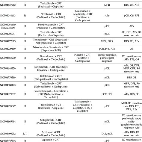 Immunotherapy Combined With Radical Chemoradiotherapy For Unresectable