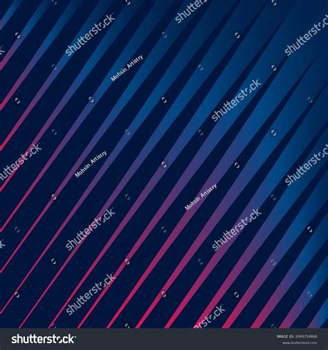 Diagonal Lines Vector Pattern Background Stock Vector Royalty Free