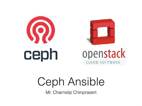 pdf ceph ansible thaiopenstack · what is ceph distributed