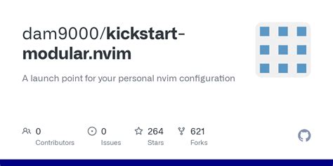 Github Dam9000kickstart Modularnvim A Launch Point For Your