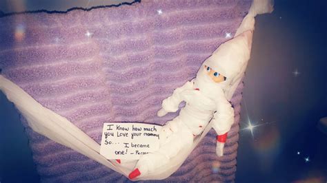 Mummy Elf Love You Fun Slide Fun