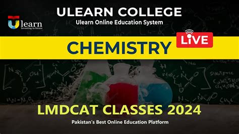 Mdcat Live Classes Free Chemistry Youtube