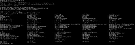 Cli Console — Onap Master Documentation