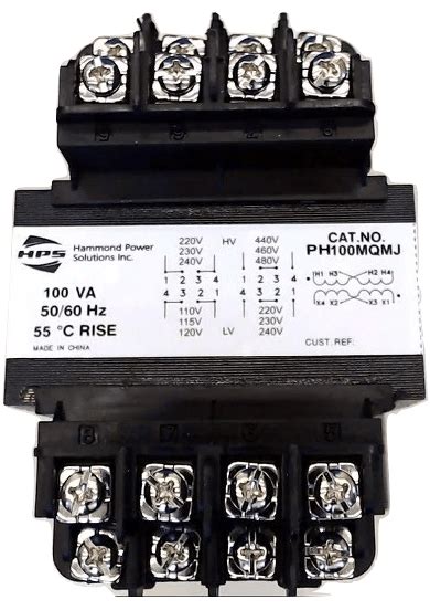Power Transformer Wiring Diagram
