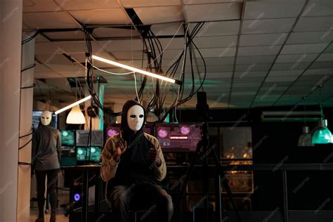 Premium Photo Anonymous Mobile Ransomware Cyberattack Data Leak Threat Sending Criminal