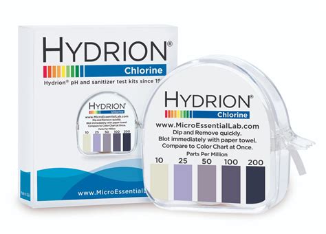 Hydrion Cm 240 Chlorine Dispenser 10 200ppm Cambridge Environmental