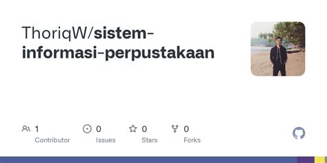 GitHub ThoriqW Sistem Informasi Perpustakaan