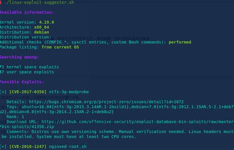 三个 linux 提权脚本 icekam`s blog