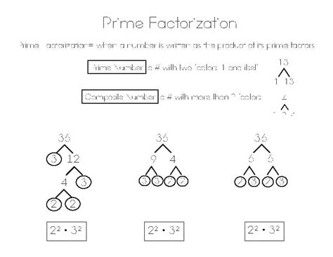 Prime Factorization By Miss Denise Tpt