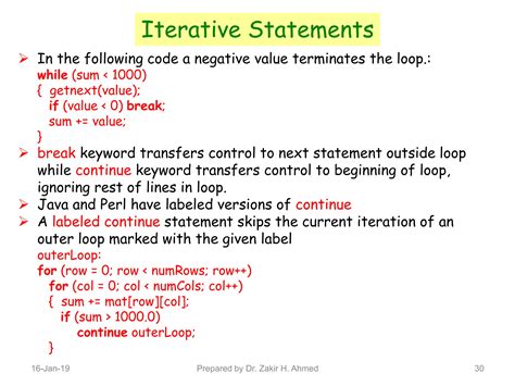 Ch 6 Statement Level Control Structurespdf