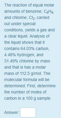 Solved Second Determine The Number Of Moles Of Hydrogen In Chegg Com