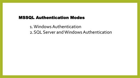 Microsoft Sql Server Database Administrationpptx