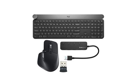 Logitech Craft Advanced Wireless Keyboard With Wireless Mouse Bundle Groupon