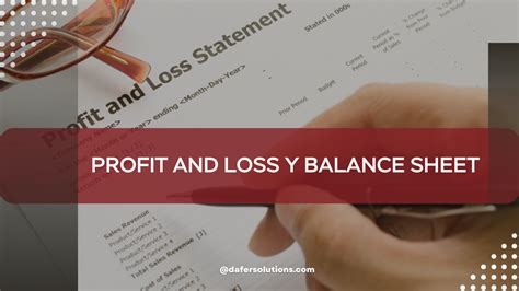 Profit And Loss Y Balance Sheet Reportes Esenciales