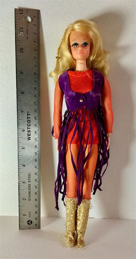 Vintage Live Action Barbie Pj 1970 Original Outfit Barbie Collectible