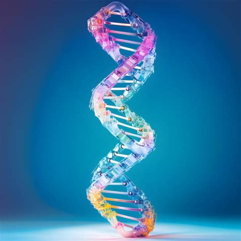 Premium Ai Image Photo Dna Molecule Generative Ai