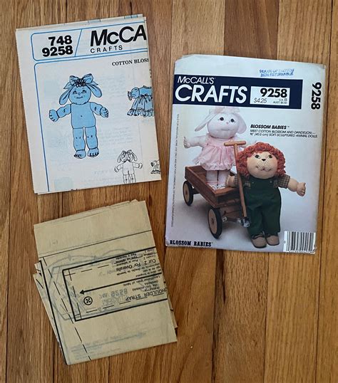 Cabbage Patch Doll Clothes Patterns For 12 18 Dolls Etsy