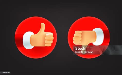 엄지 손가락 위로 산타 클로스 아이콘에서 엄지 손가락 3d 벡터 일러스트레이션 엄지손가락을 아래로에 대한 스톡 벡터 아트 및 기타 이미지 엄지손가락을 아래로 이모티콘