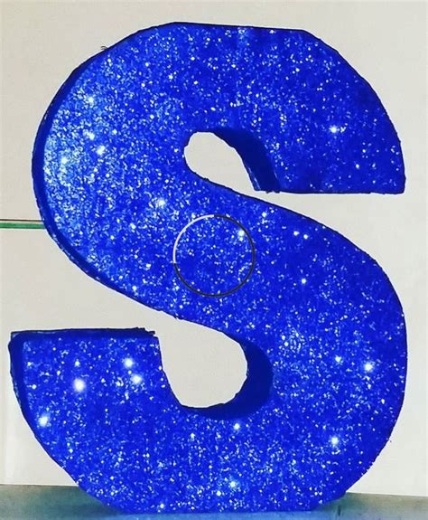 Letra 3d Decoración De Unas Manualidades Uñas Azules