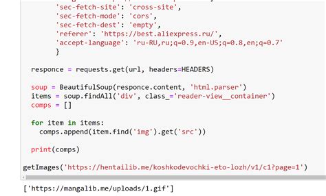 Python Парсинг картинок Stack Overflow на русском