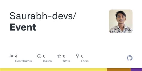 Github Saurabh Devsevent