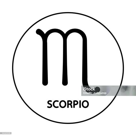 점성술 조디악 전갈 자리 12 조디악 기호 조디악 기호가 있는 천문학 오컬트 기호 낙서 드로잉에 대한 스톡 벡터 아트 및 기타