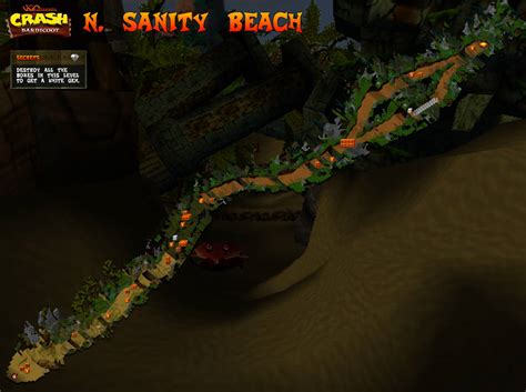 Crash Bandicoot N Sanity Beach Map By Vgcartography On Deviantart