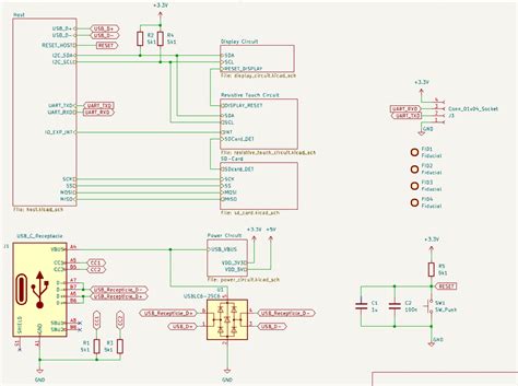 schematic review request esp c3 gamepad business card v1 1 r