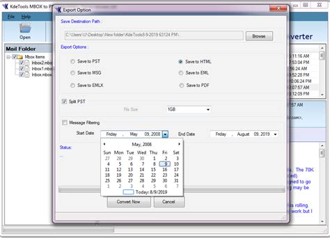 How Mbox To Html Converter Works Kdetools Software