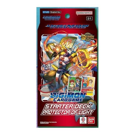 Digimon Card Game St20 Starter Deck Protector Of Light Oz Juegos