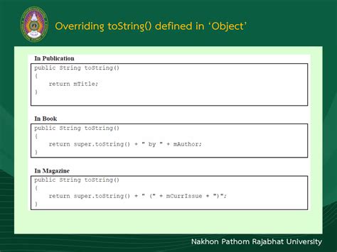 Inheritance And Method Overriding Pdf