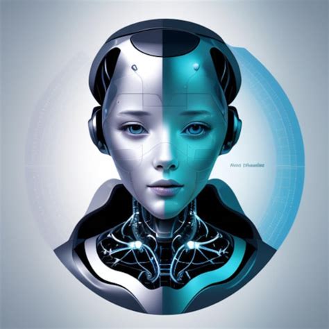 ai artificial intelligence graphic design robot premium ai generated