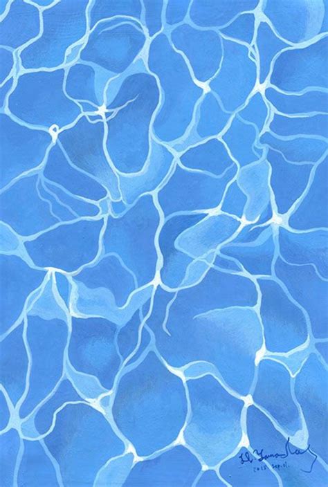 Water Pattern Drawing
