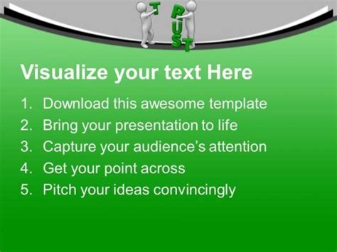 Trust Is Important For Business Powerpoint Templates Ppt Backgrounds