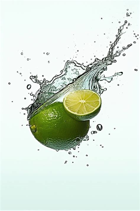물에 라임 배경 배경 화면 및 일러스트 무료 다운로드 Pngtree
